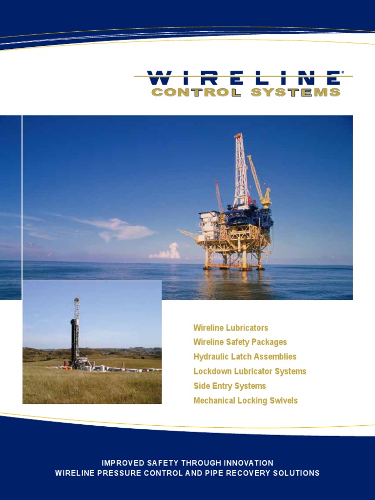 Wireline Control Systems Information 1 | PDF | Drilling Rig ...