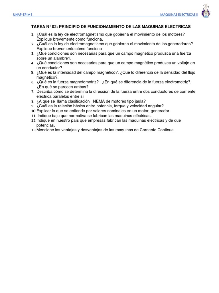 Tarea #2 M.E. II PDF | PDF