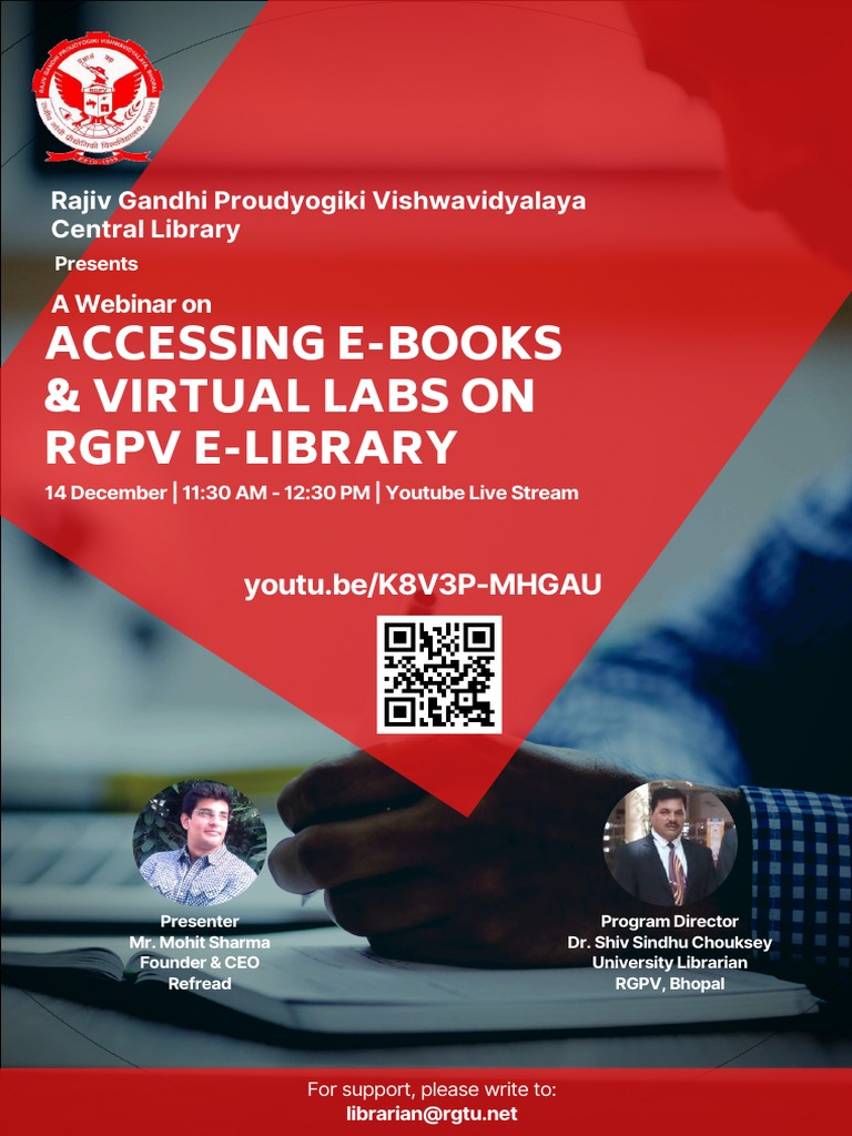 Rajiv Gandhi Proudyogiki Vishwavidyalaya Central Library: Accessing E-Books & Virtual Labs On ...