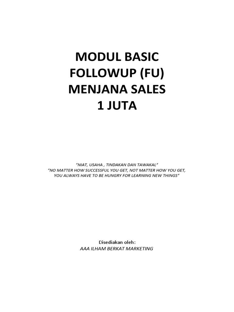 Modul Basic | PDF