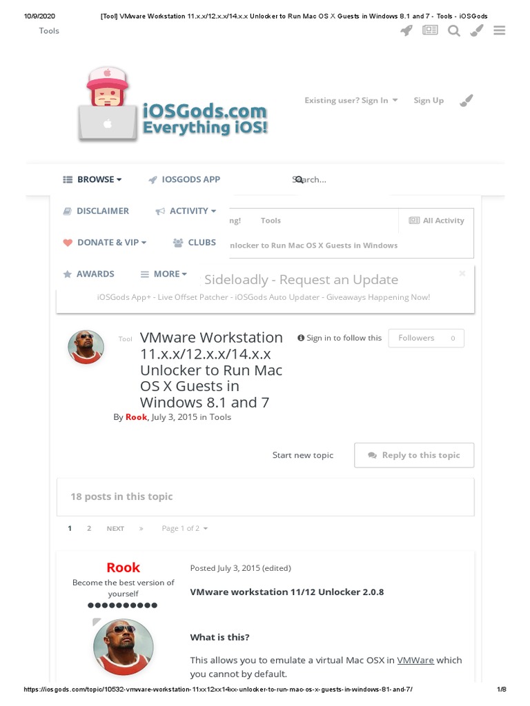 VMware Unlocker for Mac OS on Windows | PDF | Mac Os | V Mware