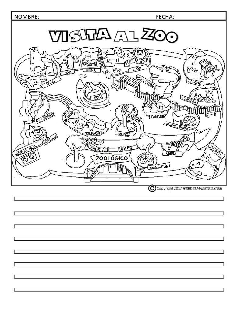 Redactar-visita-al-zoológico | PDF