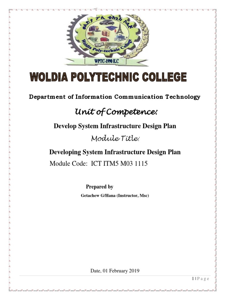 L5 - Module - 3 Develop System Infrastructure Design Plan PDF | PDF ...