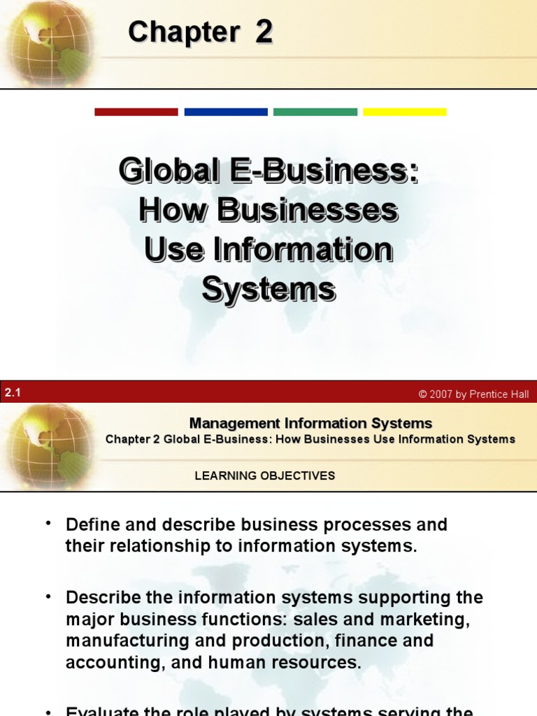 Chapter 2 | PDF | Information System | Business Process