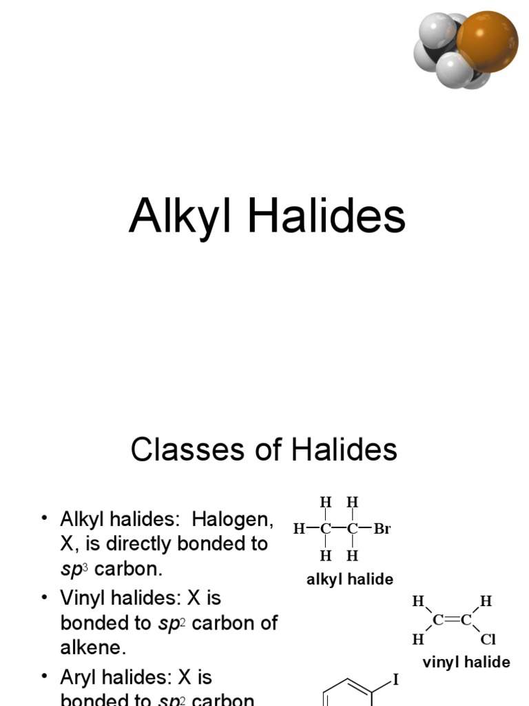 5 Alkyl Halide | PDF | Chemical Reactions | Unit Processes