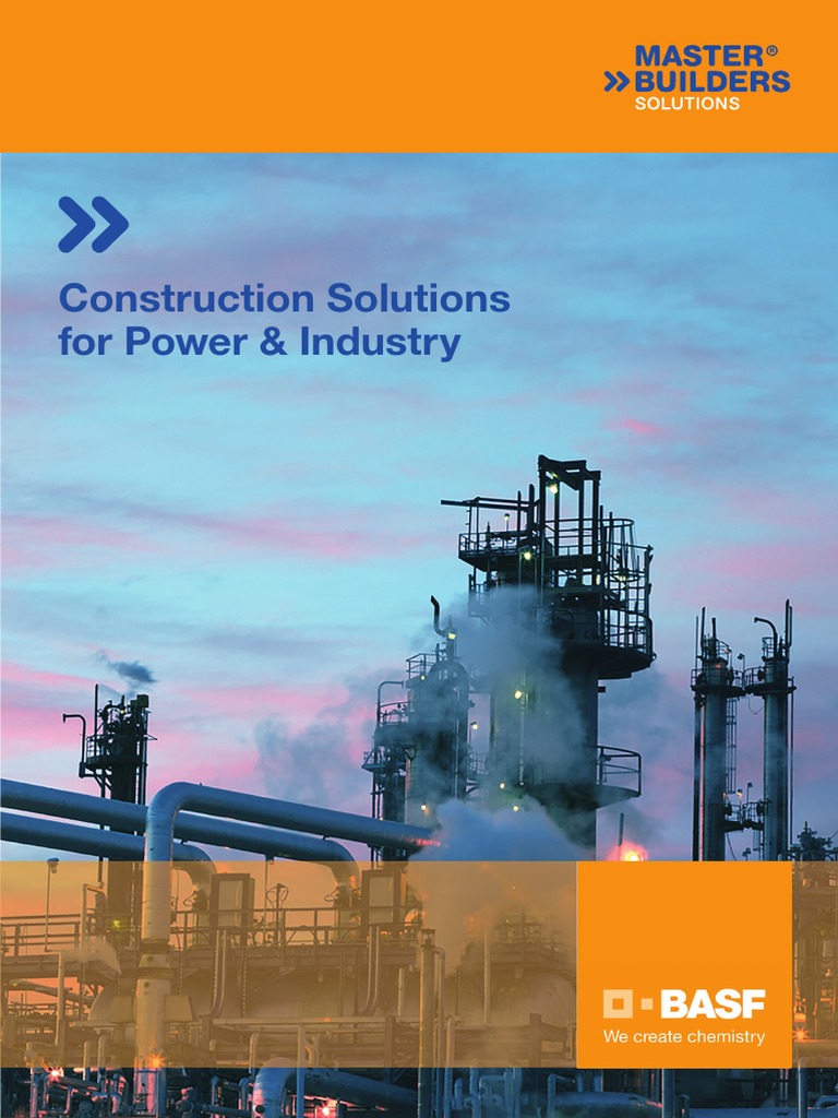 BASF Builders Solutions Global Power and Industry Brochure | PDF ...