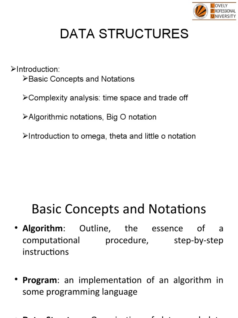 Lecture 2 Ds Pdf Time Complexity Computational Complexity Theory