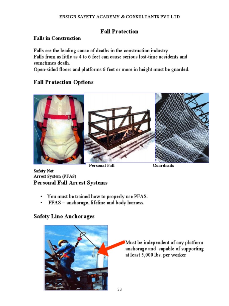 05 Fall Protection | PDF