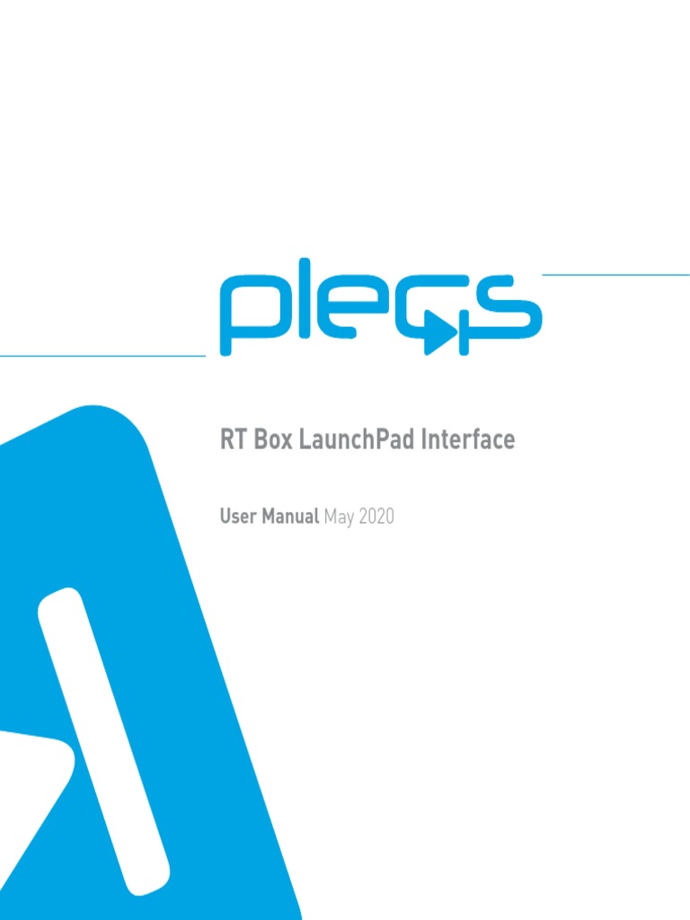 RT Box Launchpad Interface: User Manual May 2020 | PDF | Electronic Circuits | Input/Output