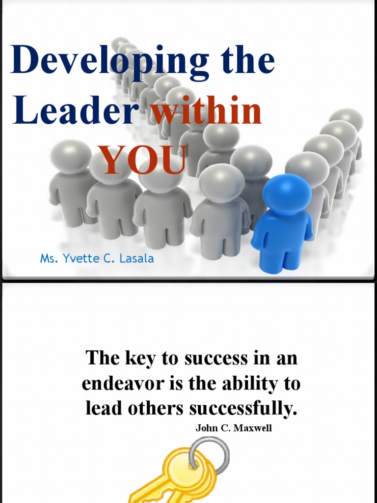 Developing Leaders from Within: A Guide to Unlocking Your Leadership ...