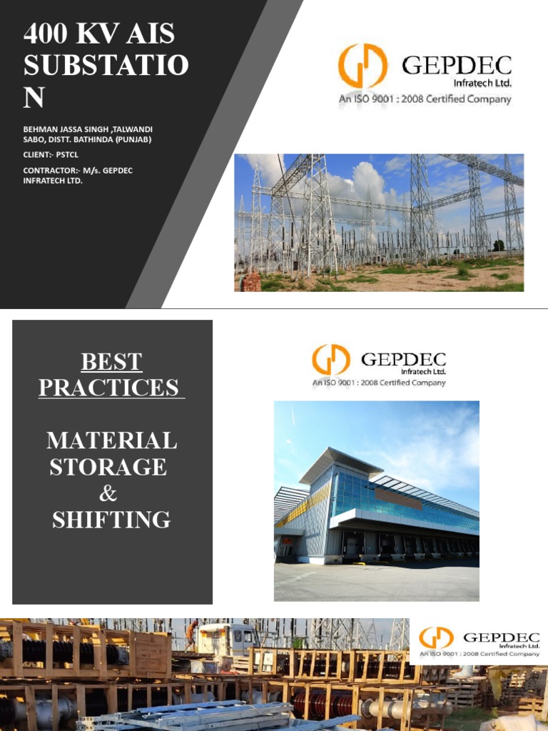 Best Practices for 400 KV AIS Substation | PDF | Technology & Engineering