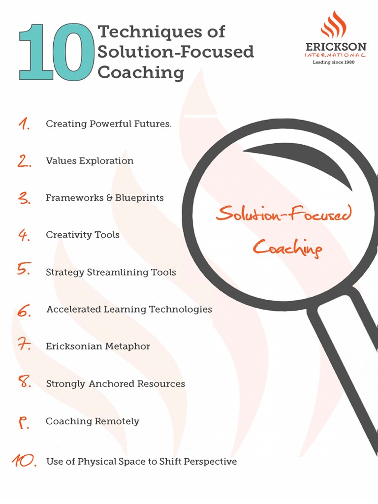 Techniques of Solution-Focused Coaching: Creating Powerful Futures ...