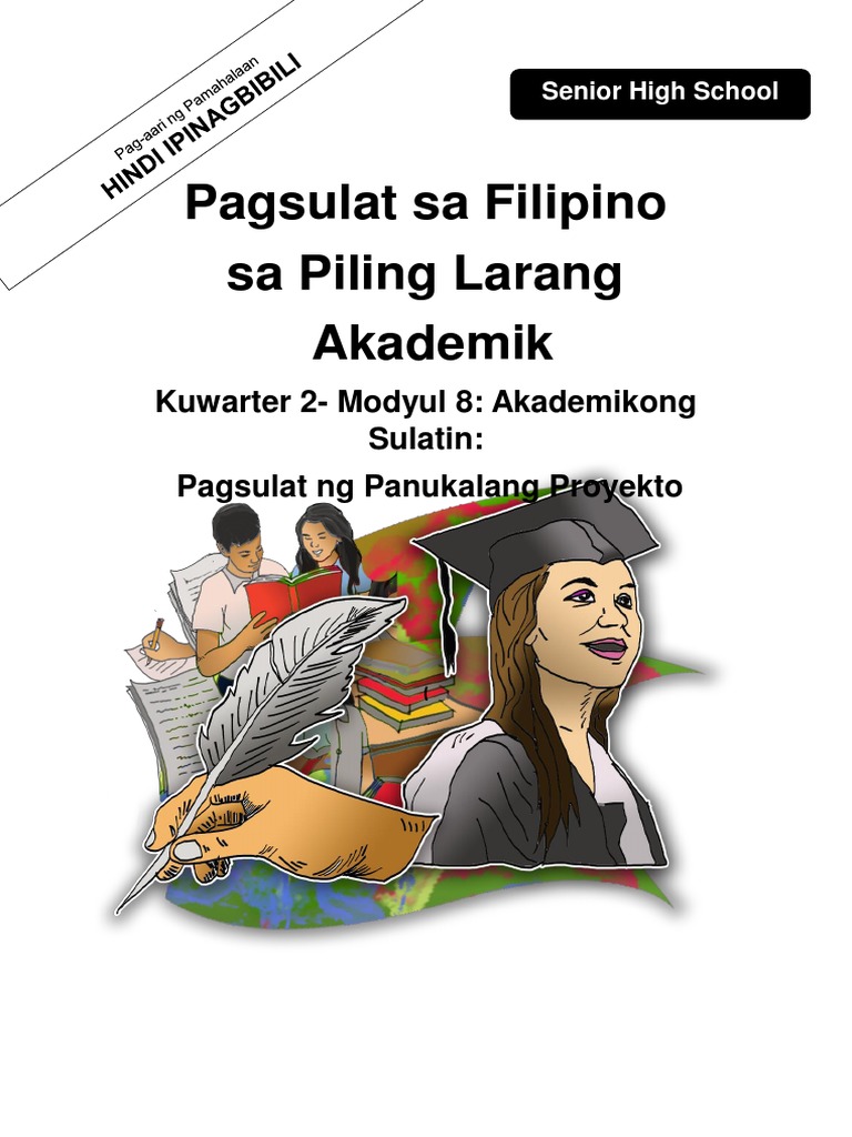 PilingLarang12 (Akad) Q2 Mod8 Pagsulat-ng-Panukalang-Proyekto Version3 | PDF