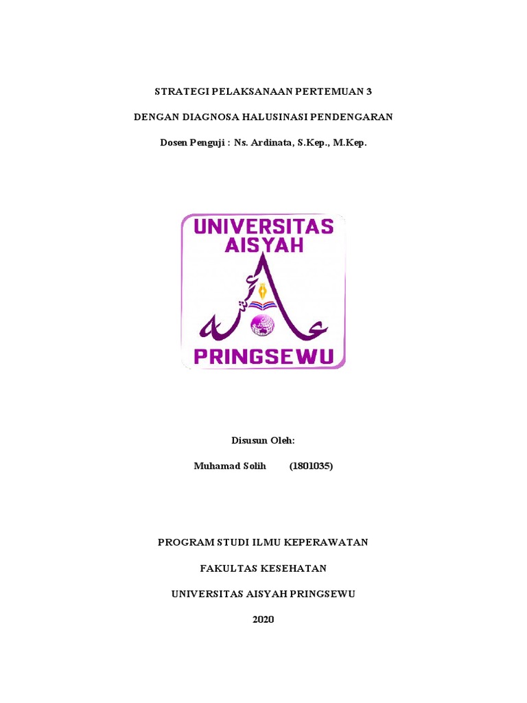 Utek Jiwa - MUHAMAD SOLIH - 1801035 | PDF