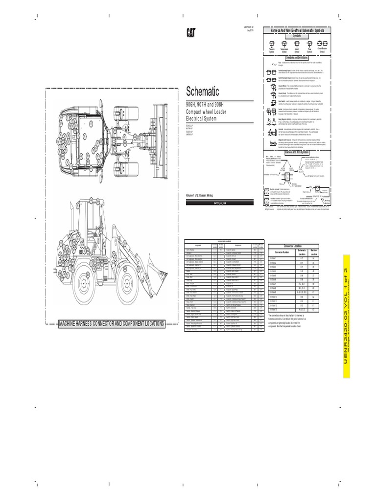 906H, 907H and 908H Electrical System Compact Wheel Loader: Machine ...
