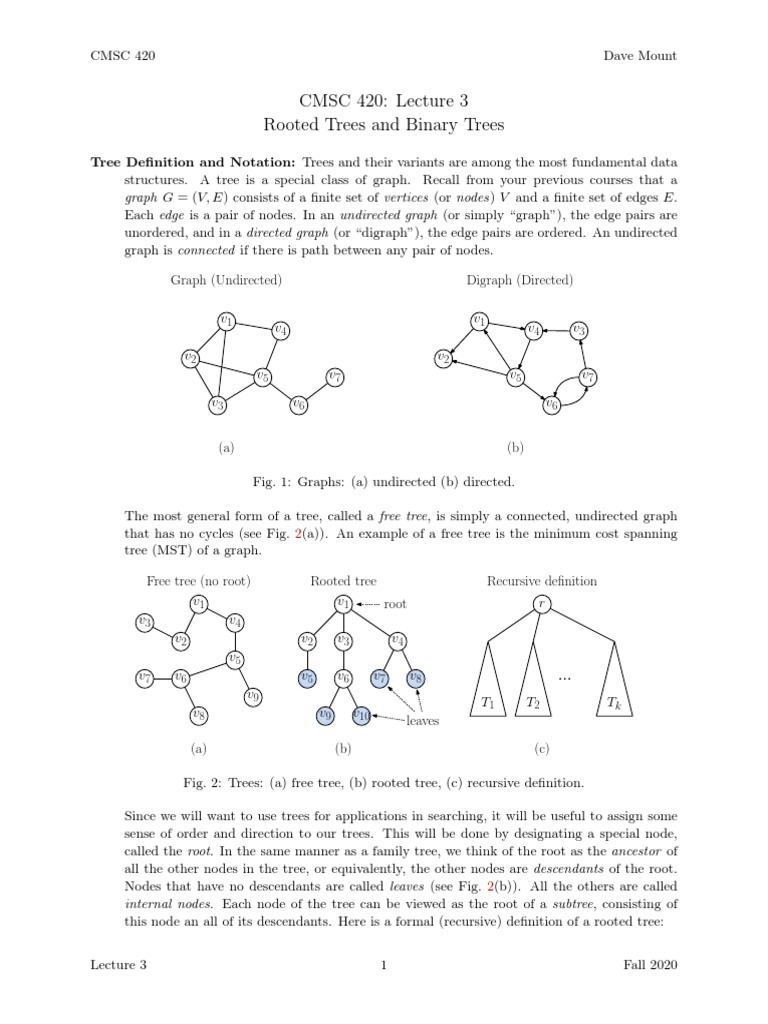 Lect03 Trees PDF | PDF | Mathematical Logic | Applied Mathematics
