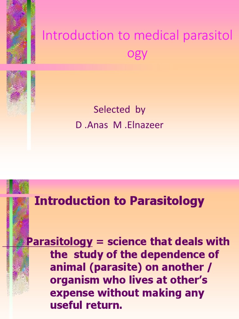 Sheet 11 (Introduction To Parasitology) | PDF | Parasitism | Parasitology