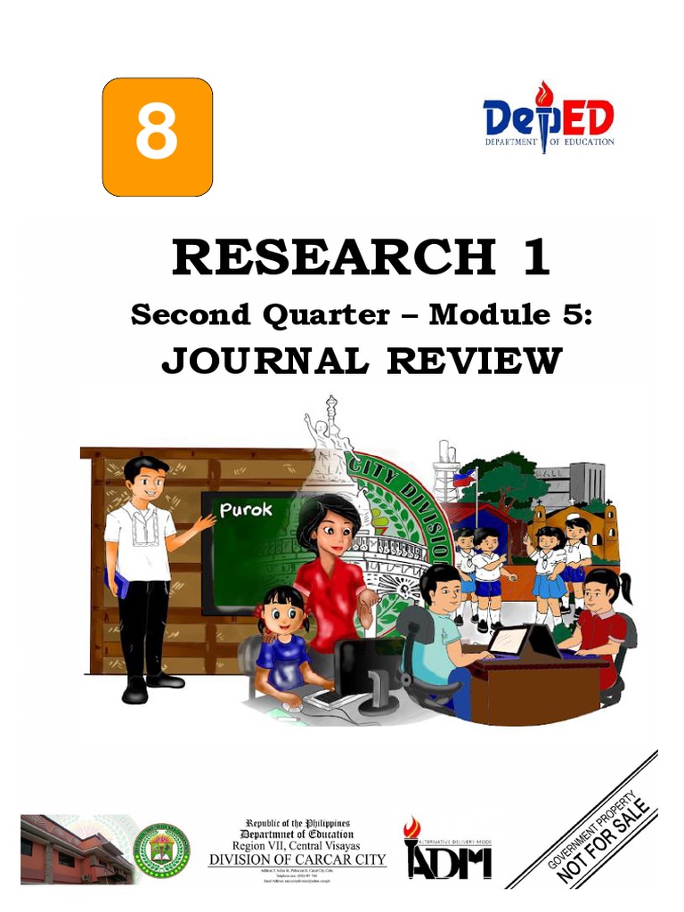 Science Class Gr8 Research 1 Q2 Module 5 WK 5 v.01 CC Released ...