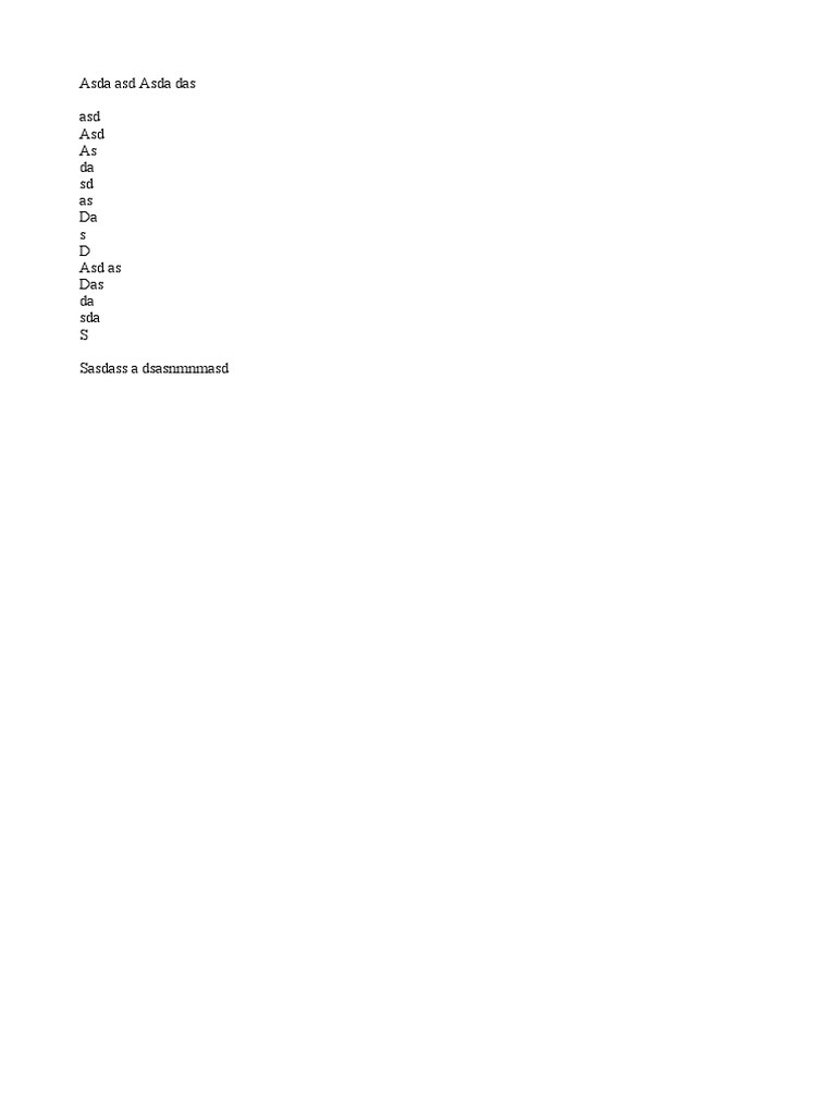 Asda Asd Asda Das Asd Asd As Da SD As Da S D Asd As Das Da Sda S ...