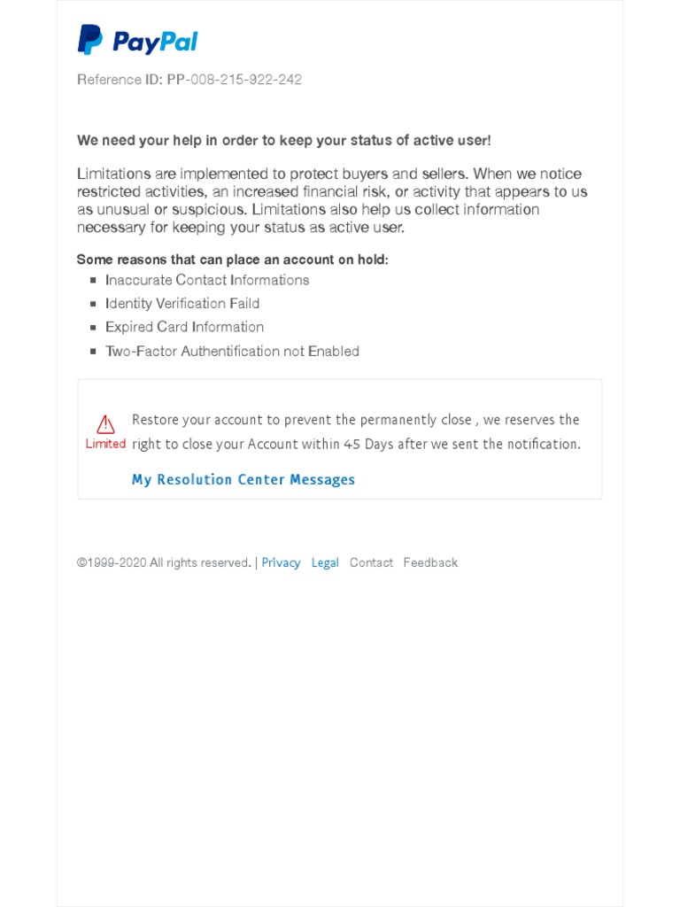 Resolution Center Document | PDF