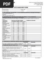 Handing - Over - Certificate - Format - Rev - 01 | PDF | Technology ...