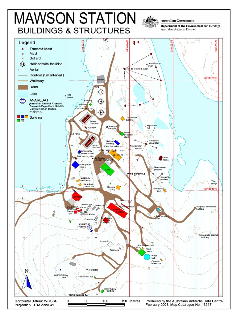Mawson Station: Buildings & Structures | PDF | Nature | Entertainment ...