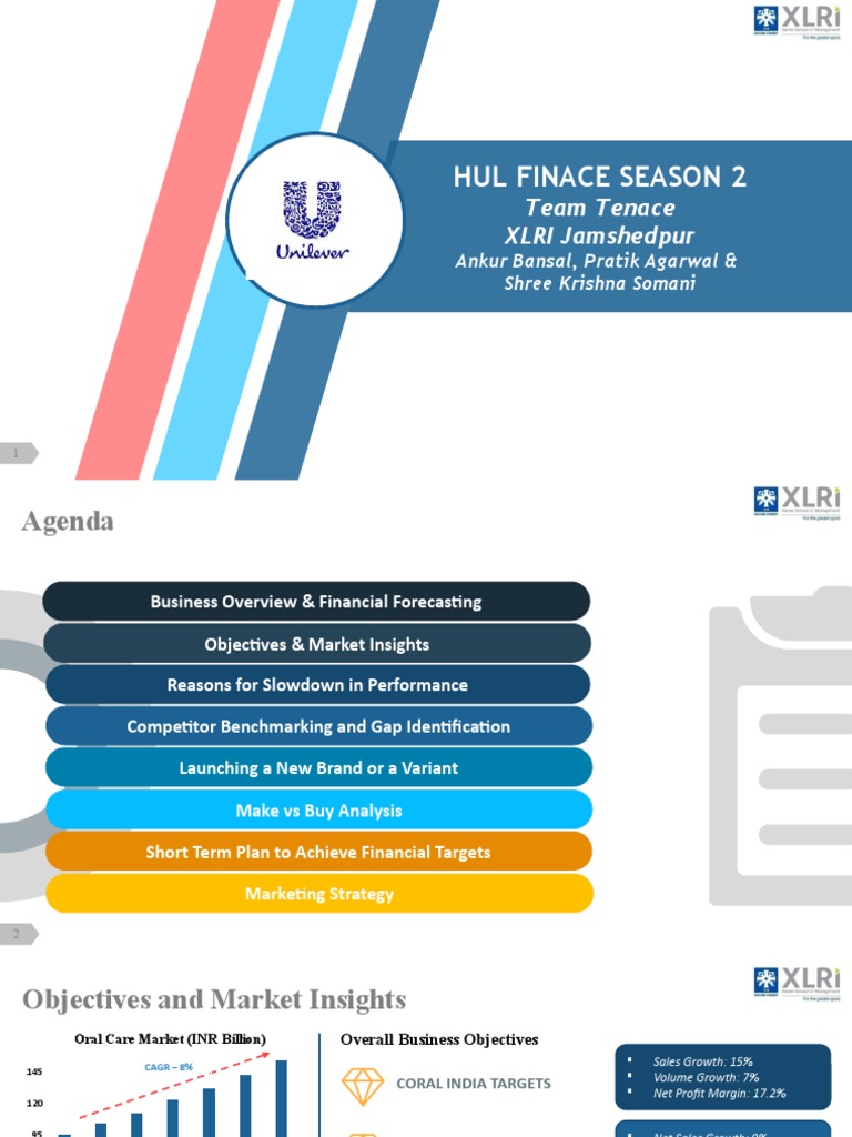 HUL Finance Season 2 Overview | PDF | Brand | Outsourcing