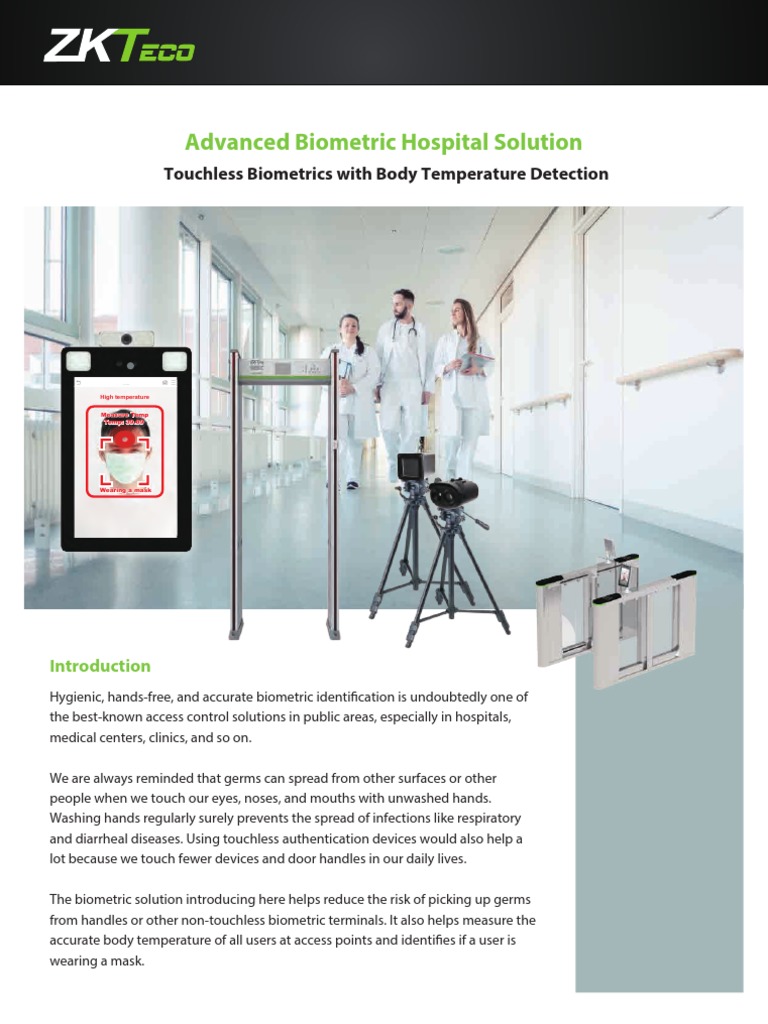 Advanced Biometric Hospital Solution | PDF | Biometrics | Access Control