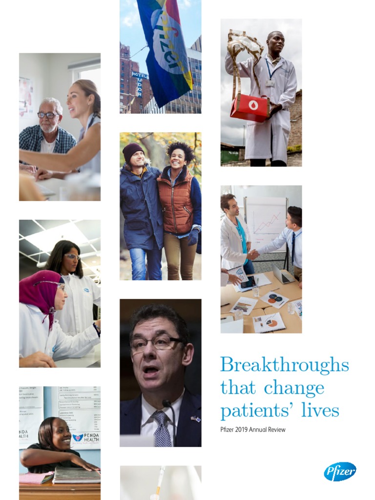 Breakthroughs That Change Patients' Lives: Pfizer 2019 Annual Review ...