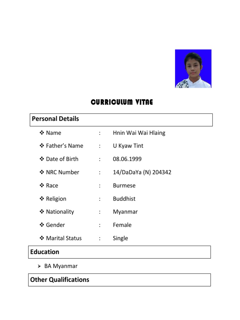 Hnin Wai Wai Hlaing | PDF