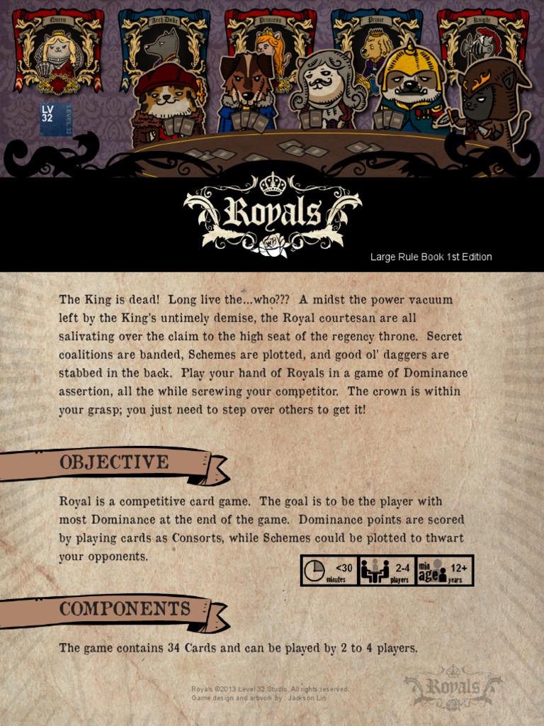 Objective: Large Rule Book 1St Edition | PDF | Ephemera | Gaming Devices