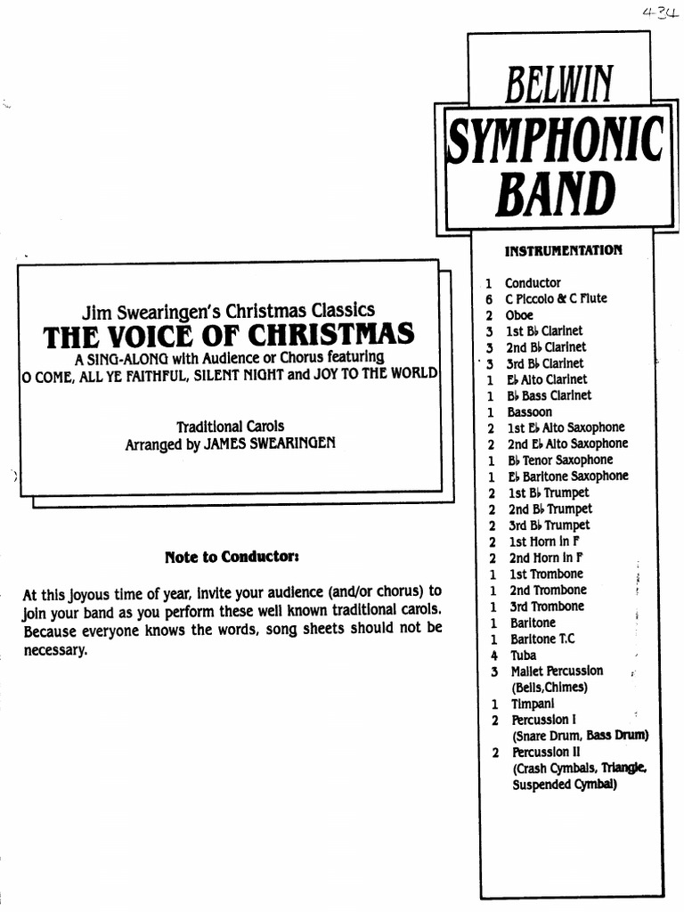 The Voice of Christmas | PDF