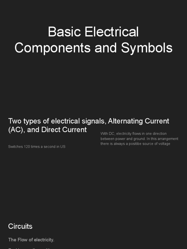 Nithin Danday Basic Electronics Components and Circuits | PDF | Electronic Component ...