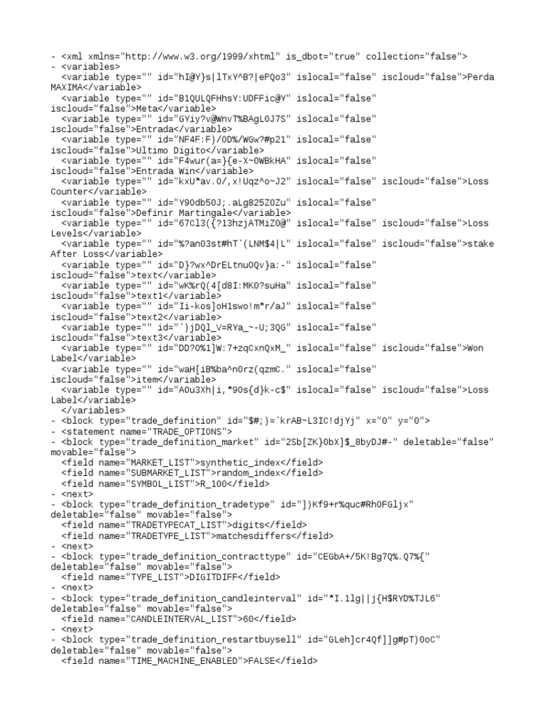 Deriv Bot | PDF | Teaching Mathematics