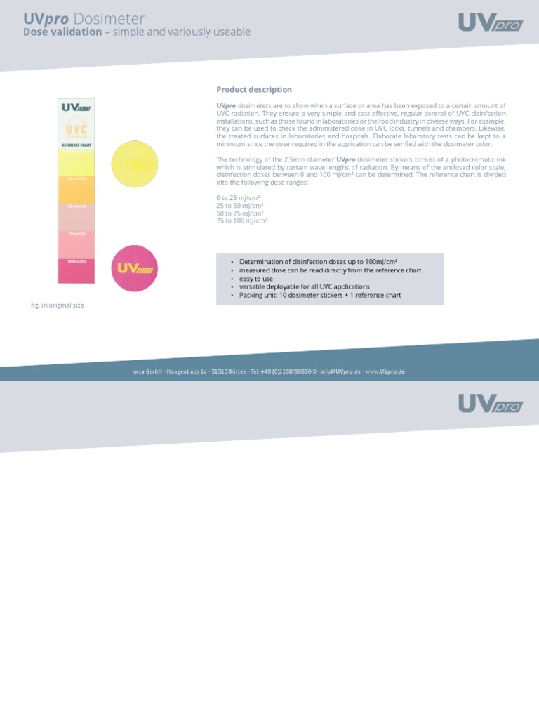 Datasheet Dosimeter PDF | PDF