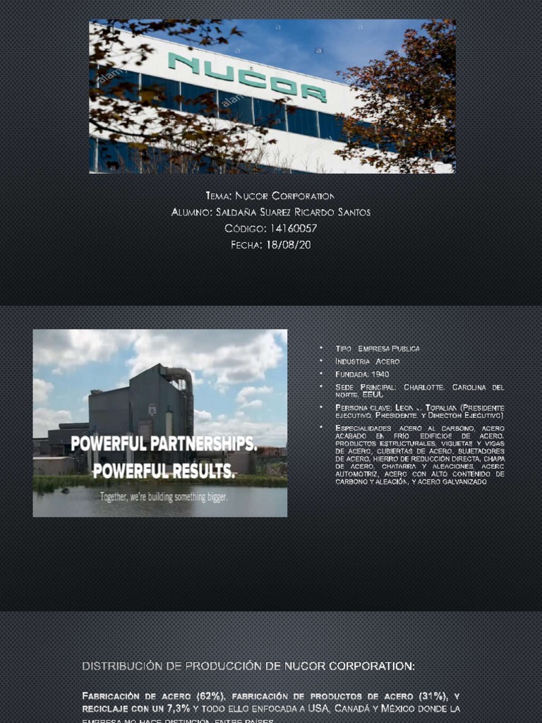 Nucor Corporation | PDF