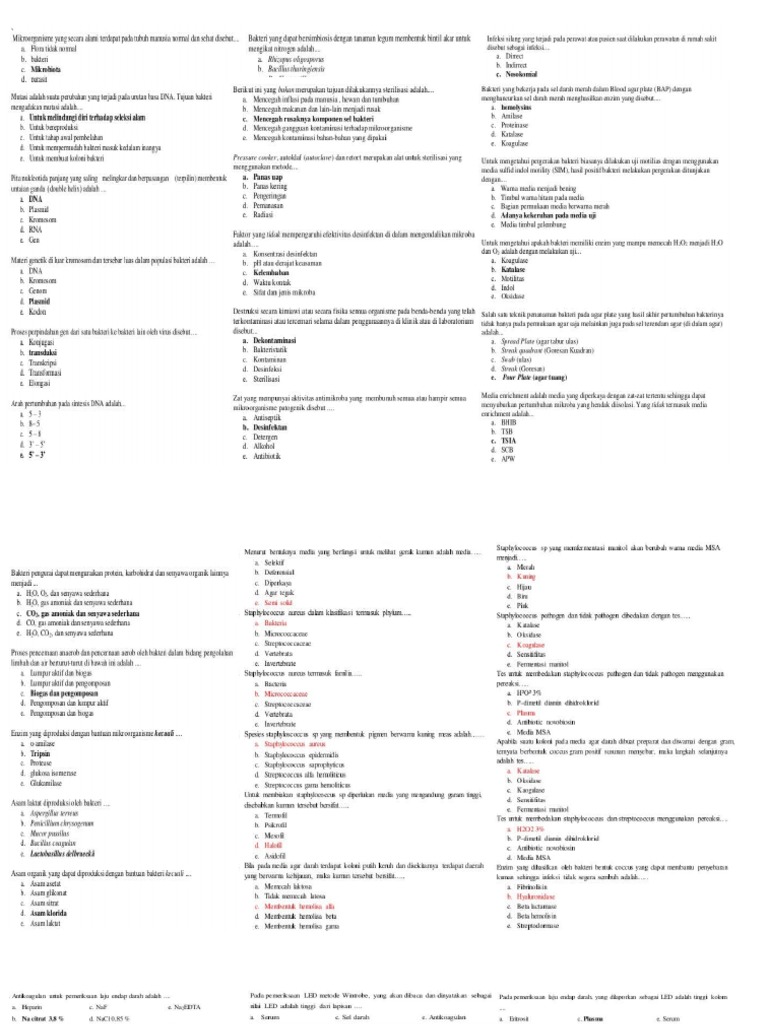 Latihan Soal SKB | PDF