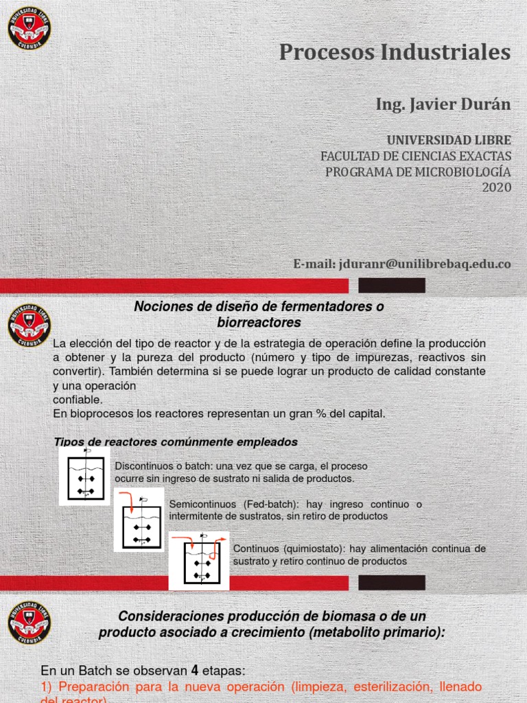 Sesión Reactores Continuos PDF | PDF | Química | Naturaleza