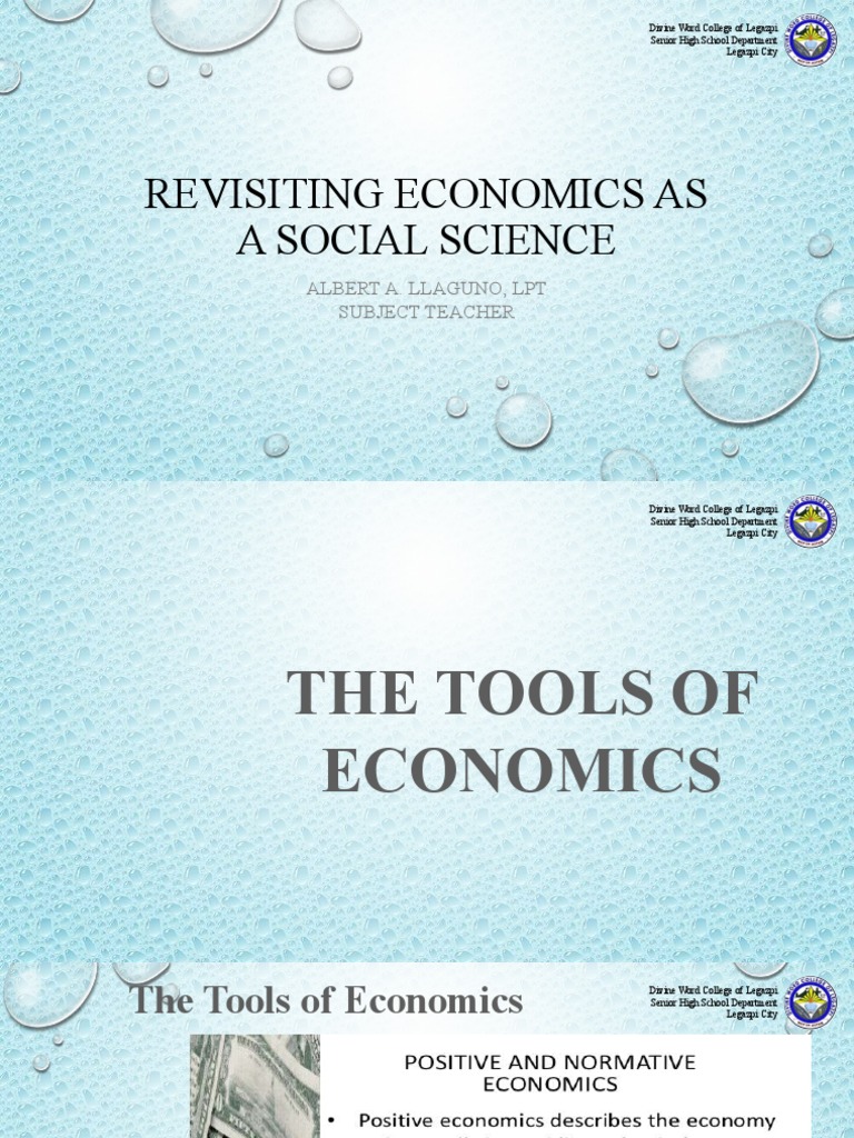 8 - Tools in Economics | PDF | Economics | Unemployment