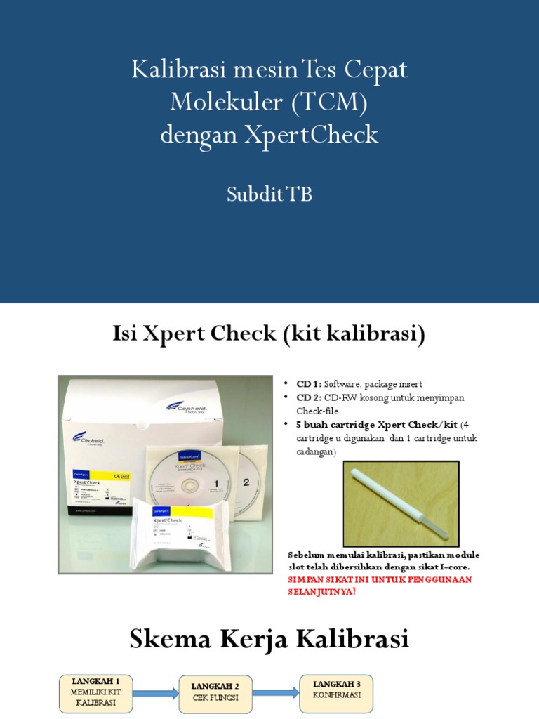 Kalibrasi Mesin TCM dengan XpertCheck | PDF
