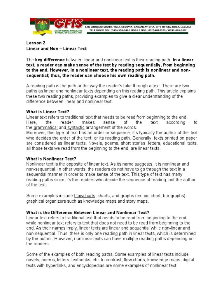 Linear and Non - Linear Text | PDF | Nonlinear System | Linearity