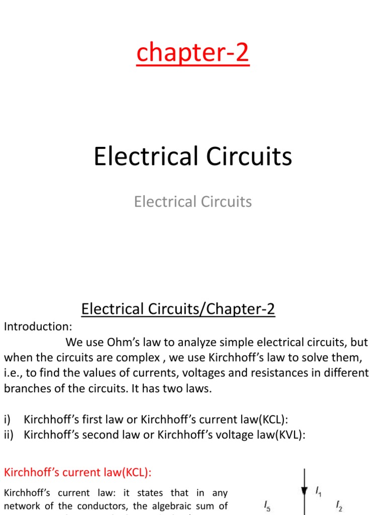 Electrical Circuits (Grade 12) | PDF | Electrical Resistance And ...