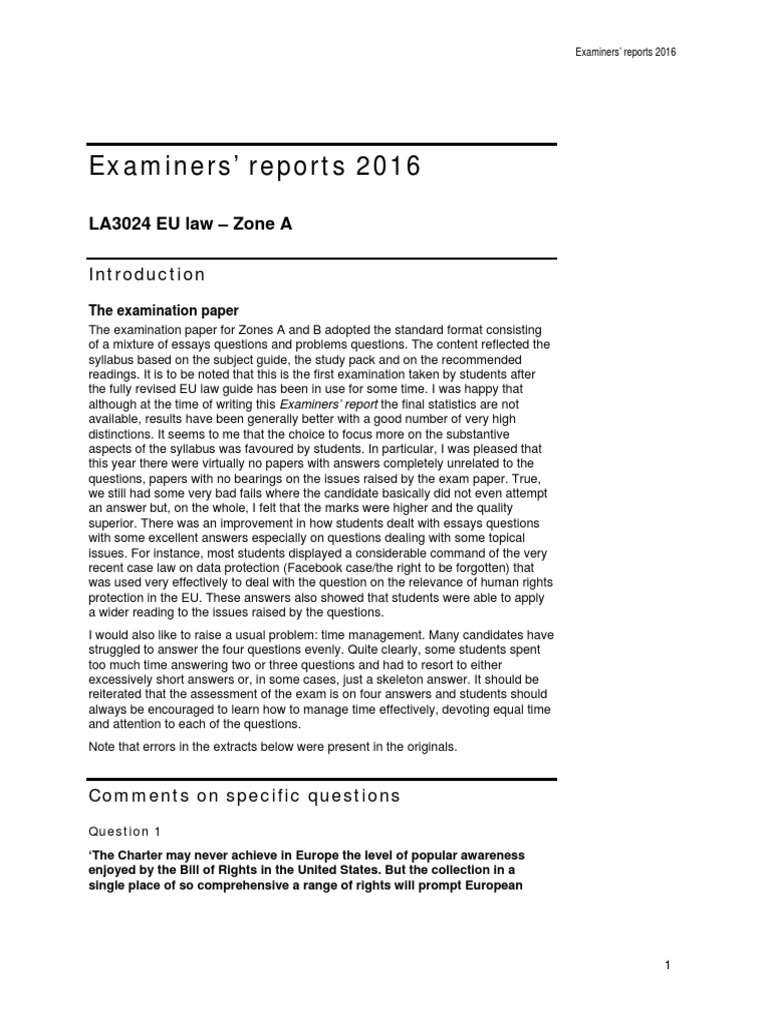 Eu Report 2016 A PDF | PDF | Test (Assessment) | Government