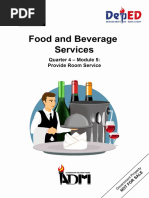 Sequence of Room Service | PDF