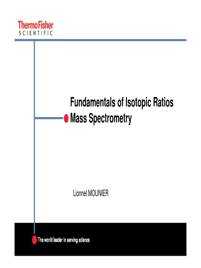 2014 Fundamentals of IRMS - EBD Course - Sevilla (Lecture Seule) | PDF ...