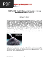 Activated Carbon | PDF | Adsorption | Chemistry