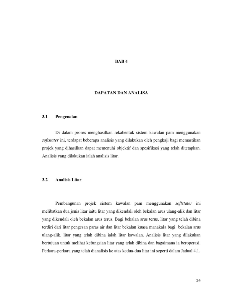 Bab 4 Dapatan Dan Analisis Contoh 3 PDF | PDF