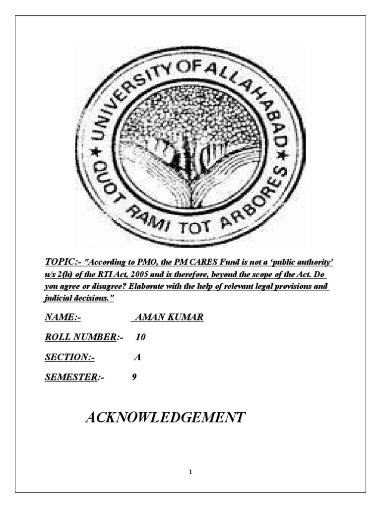 Rti Project | PDF | Policy | Government