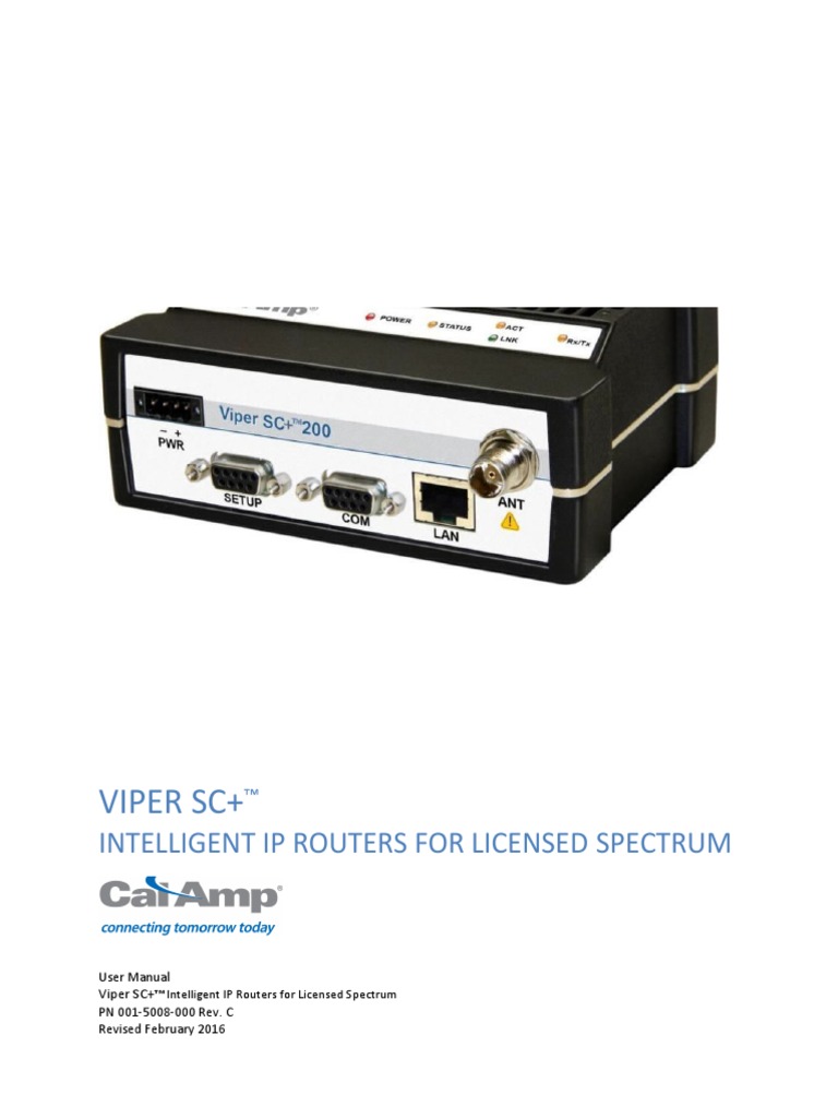 Viper SC User Manual | PDF | Programmable Logic Controller | Computer ...
