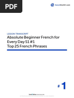 French A1 Level Book Free PDF | PDF | Grammar | Linguistics